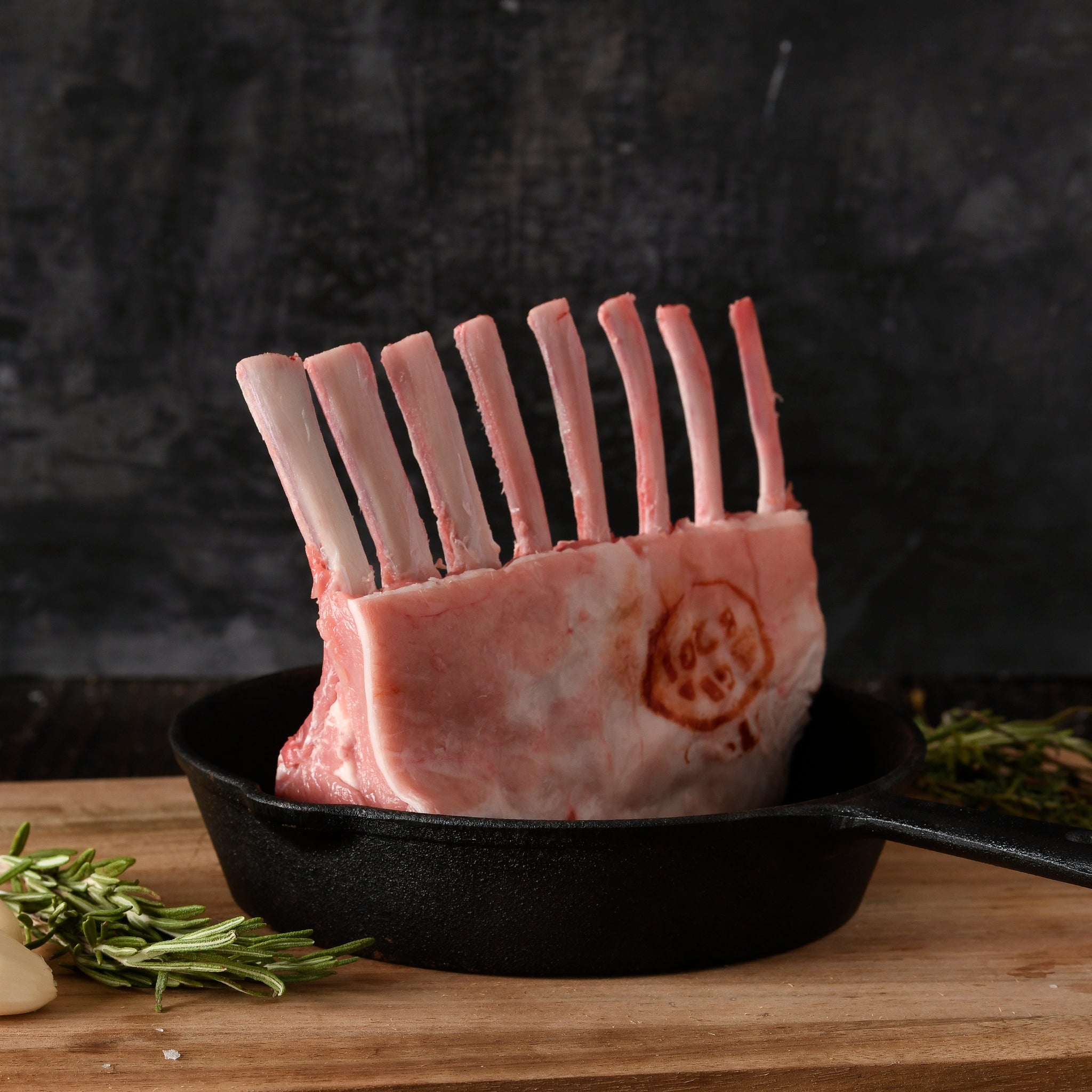 French Trimmed Rack of Lamb (Pre-order) Approx. £17-£35 – Cobbs Farm Shops